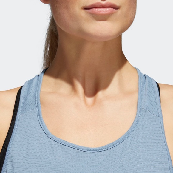 adidas | Tops | Adidas Supernova Racerback Blue Tank | Poshmark